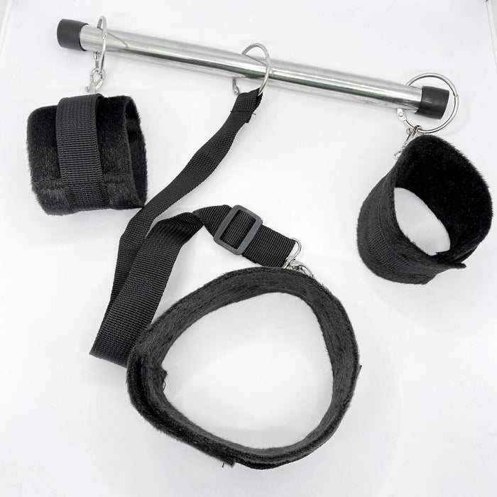 Neck And Wrist Spread Bar Restraint - 4Play Essentials
