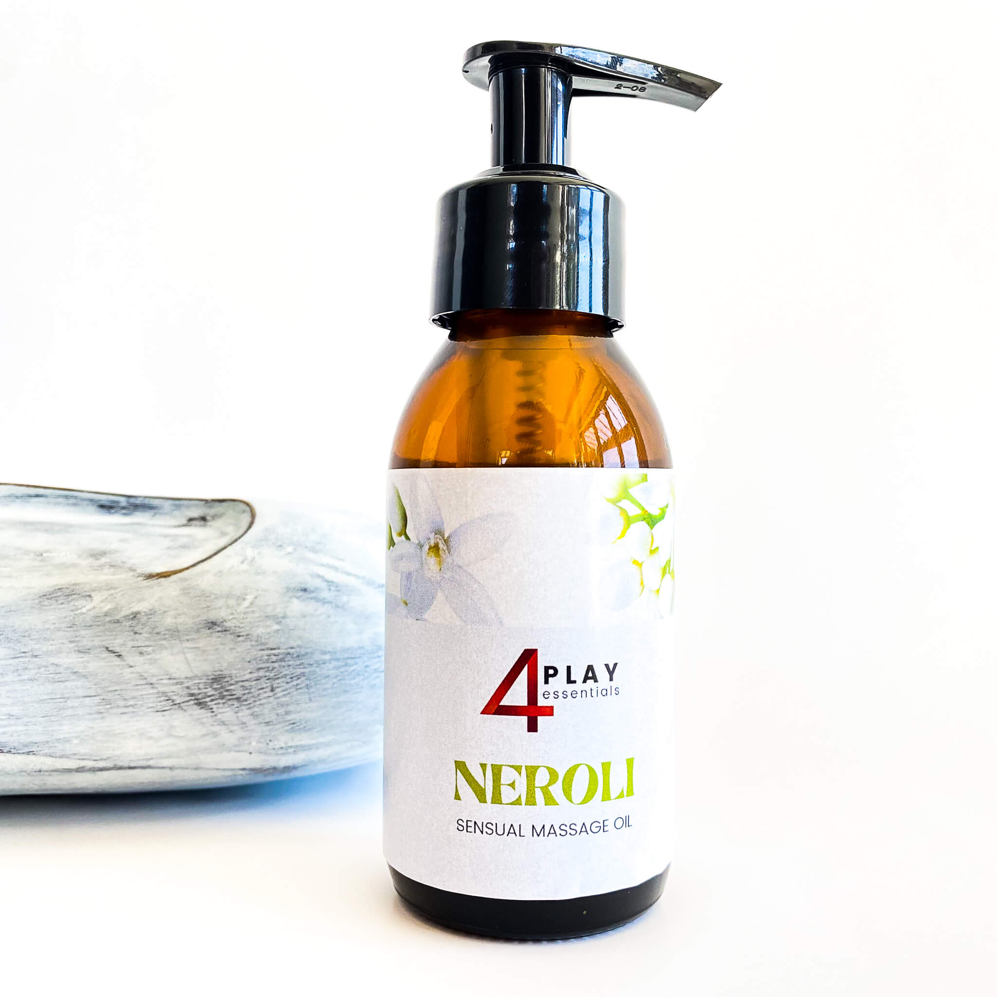 4Play Sensual Massage Oil 100ml - Neroli | 4Play Essentials